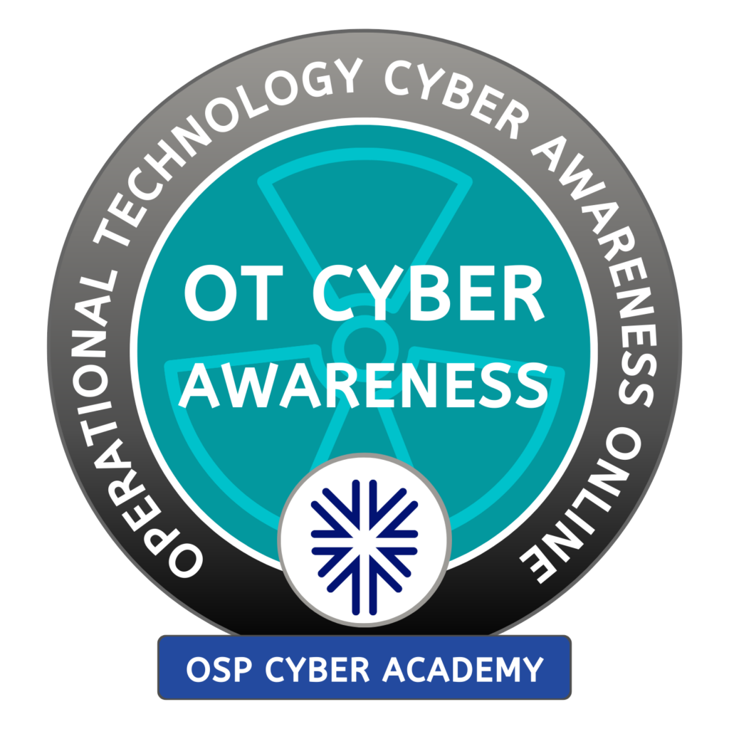 OT Cyber Security Awareness Course - OSP Cyber Academy